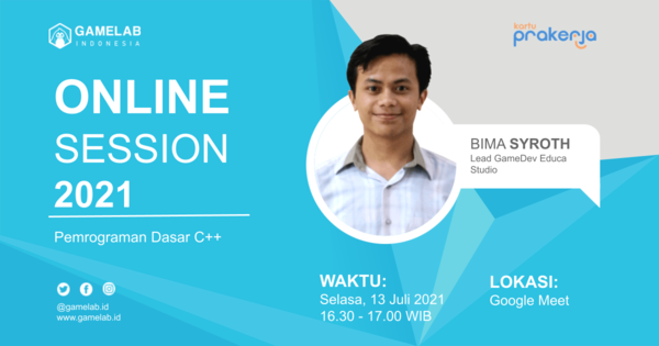 Online Session - Selasa 13 Juli 2021 - Pemrograman Dasar C++ #21 ...