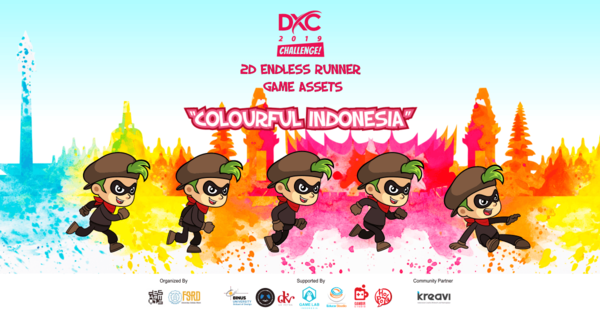 DXC 2019 CHALLENGE! 2D ENDLESS RUNNER GAME ASSETS | Acara | Gamelab.ID