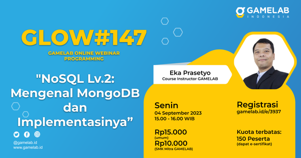 GLOW#147 Programming - NoSQL Lv.2: Mengenal MongoDB dan Implementasinya ...