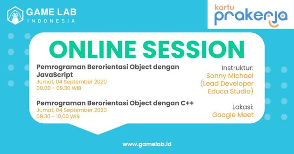 Online Session - Jumat 04 September 2020 - Belajar Pemrograman ...