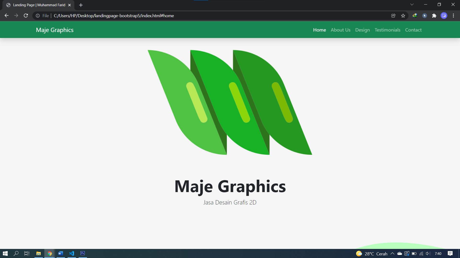 Tutorial Lengkap Membuat Landing Page Menggunakan Bootstrap Berita Tutorial Lengkap Membuat Landing Page Menggunakan Bootstrap Berita