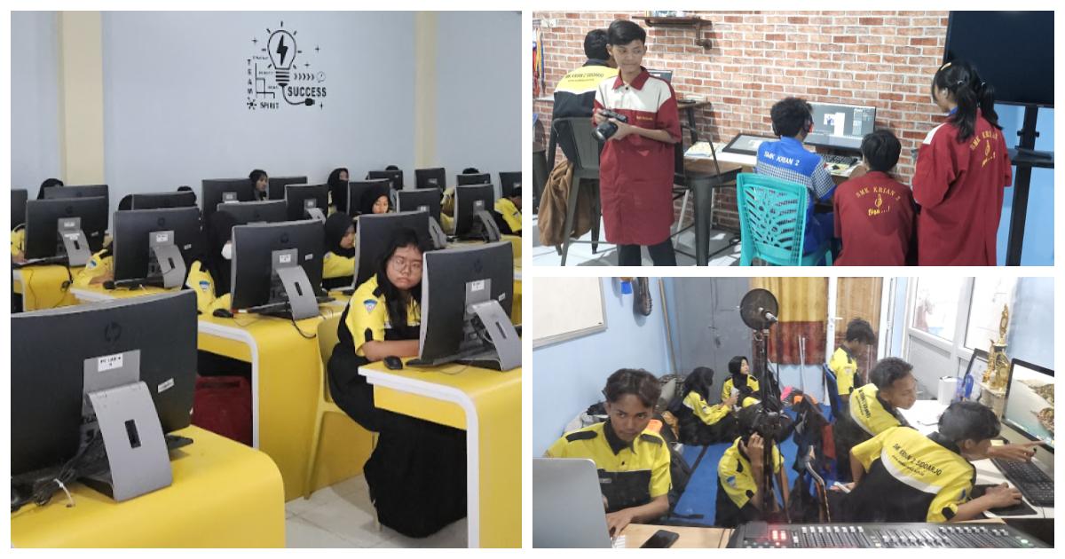 GAMELAB dan SMK Krian 2 Sidoarjo Monev Kelas Industri untuk Perkuat ...