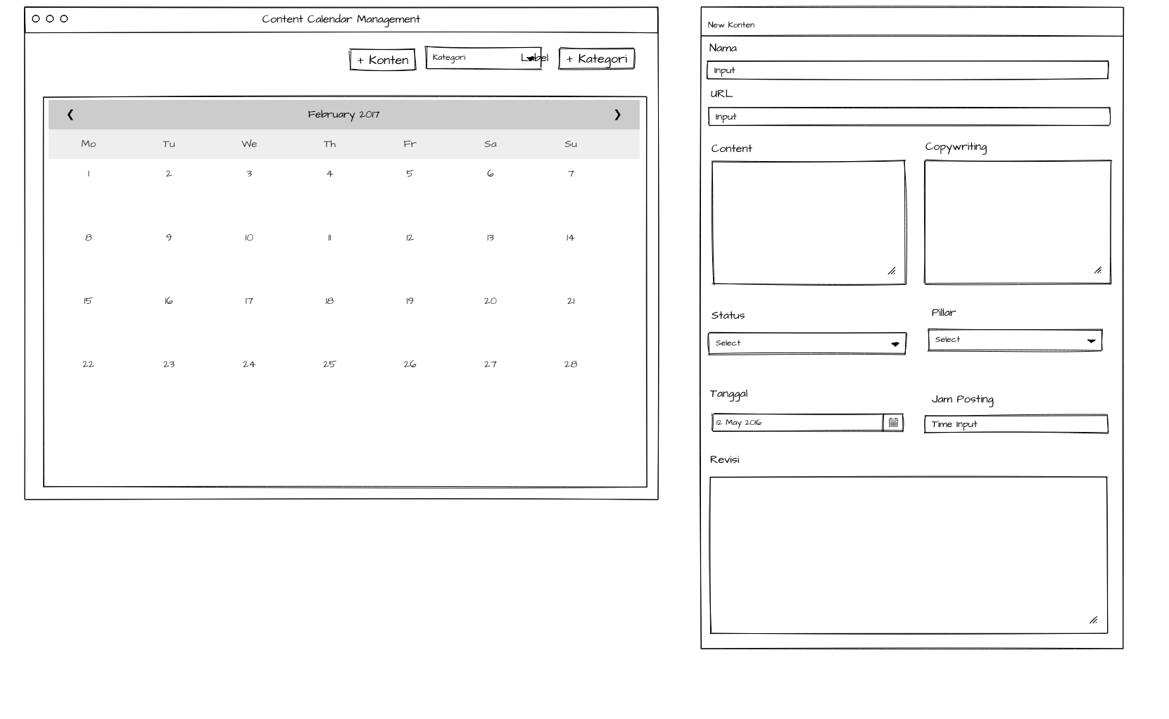 GitHub - k-ardliyan/content-calendar-management: Calendar Management ...