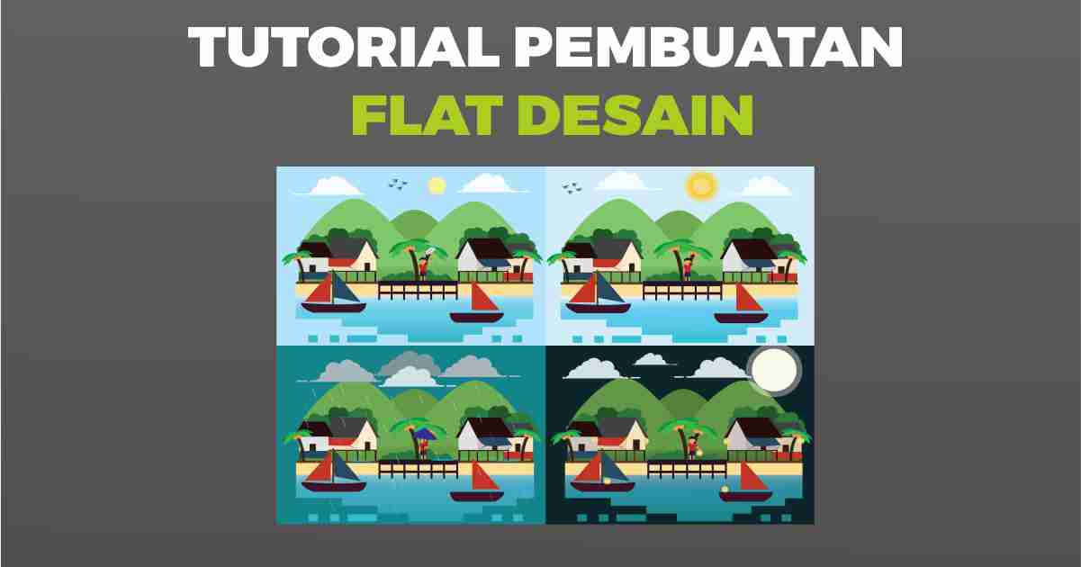 Tutorial Pembuatan Flat Design Menggunakan Adobe Illustrator Berita Gamelab Indonesia 